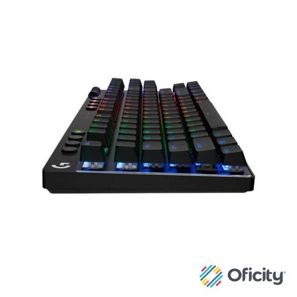 Teclado Logitech Pro X TKL Inalámbrico Iluminación RGB Recargable USB-A ...