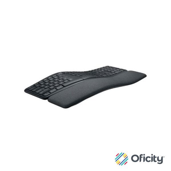 Teclado Logitech Ergo K860 Partido Inalámbrico Español Color Negro ...